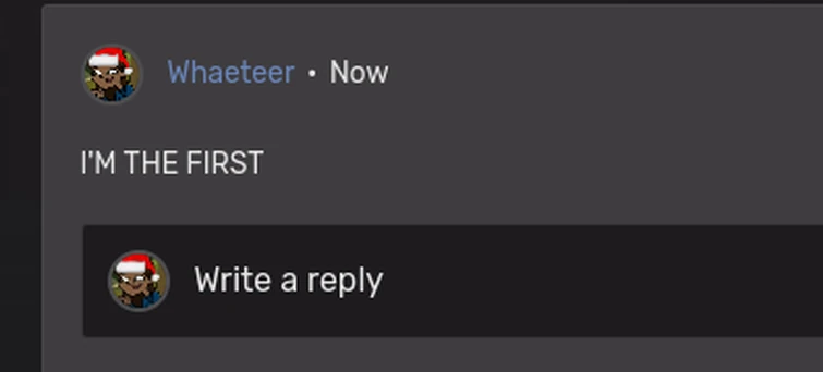 I am officially the first person to comment on MK and Duncan's pages ...
