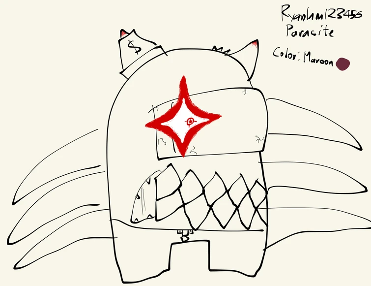 some art of my self insert amogus | Fandom