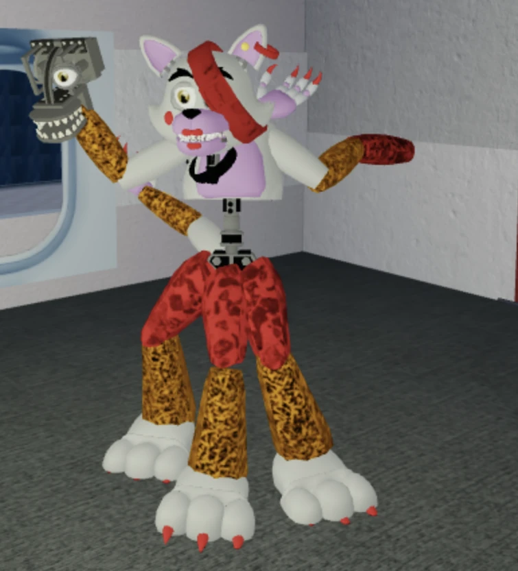 so i have a glamrock mangle and at the start of my day i remade it | Fandom