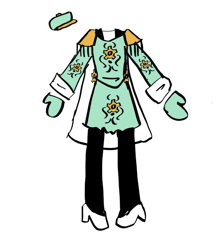 Jade clothes design (still a wip but better) | Fandom