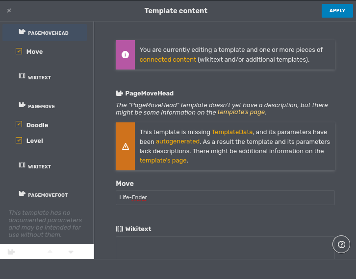 How to edit the description of a move? | Fandom