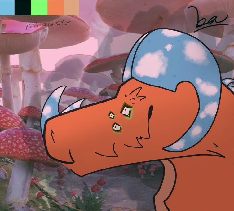 Weirdcore dragon I made. | Fandom