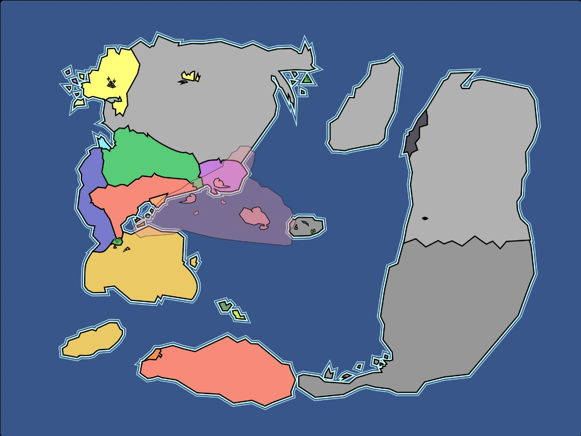 I made a new world map | Fandom