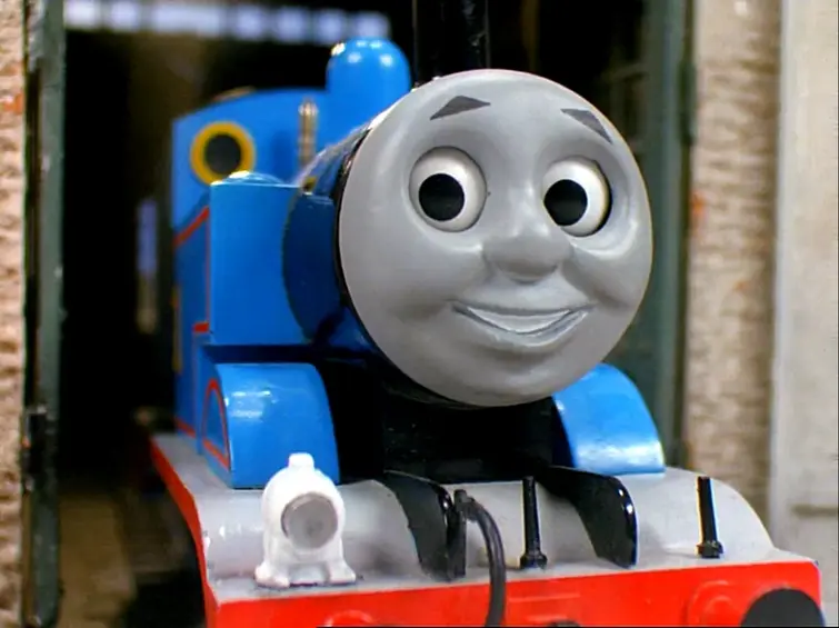 Thomas smiling face | Fandom