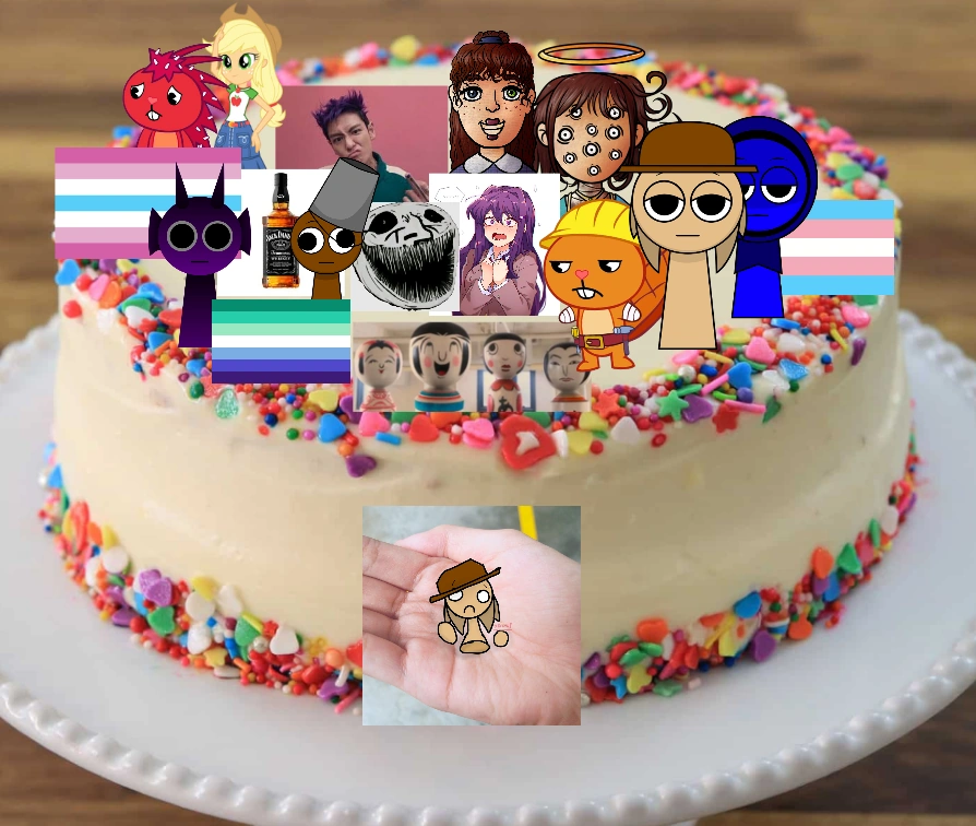 My very random hear me out cake | Fandom