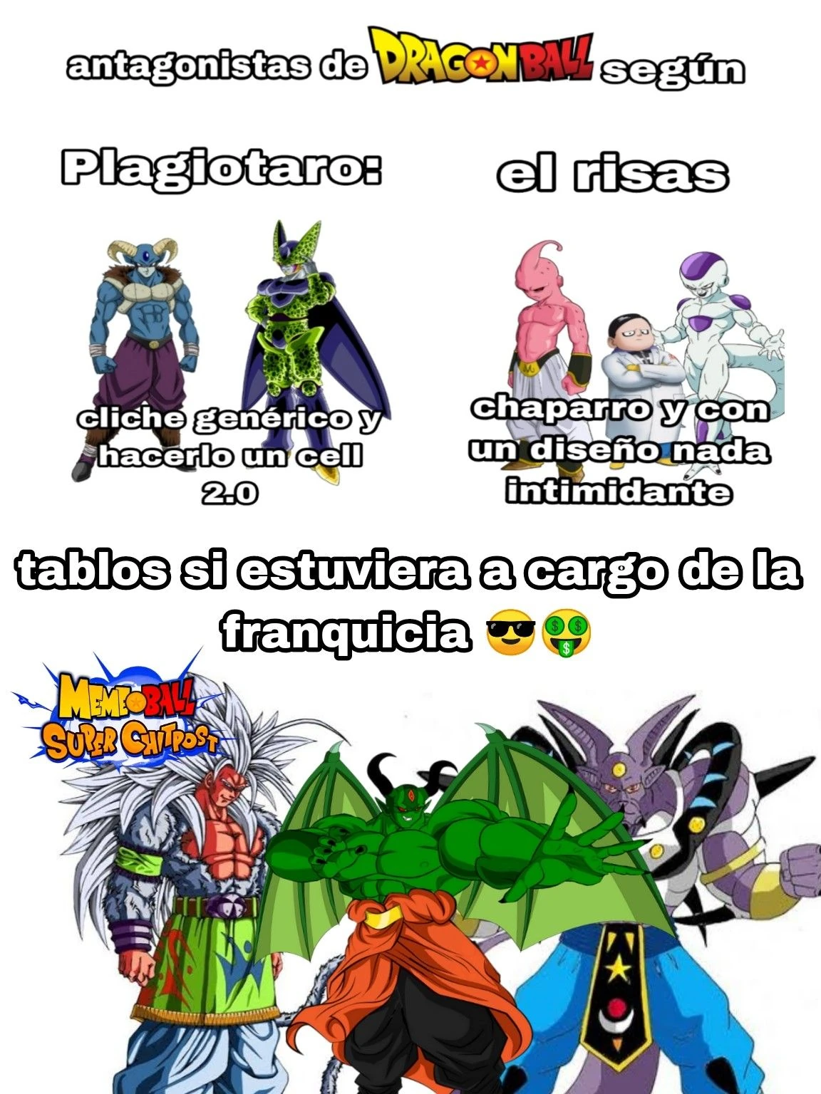 Diseños de TablosGOD >>>> Diseños de Toriyama y Toyotaro 🚬🗿 | Fandom