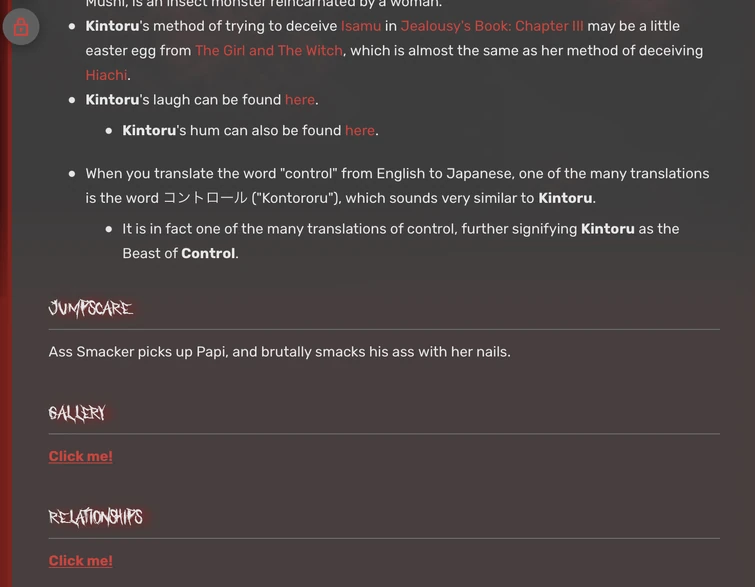 Plz fix Kintoru page | Fandom