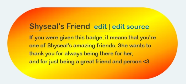 Simple friendship badges | Fandom