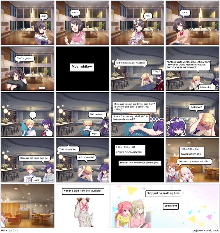 I guess I’m making comics again. Yay. Here is a Flicker.2! | Fandom