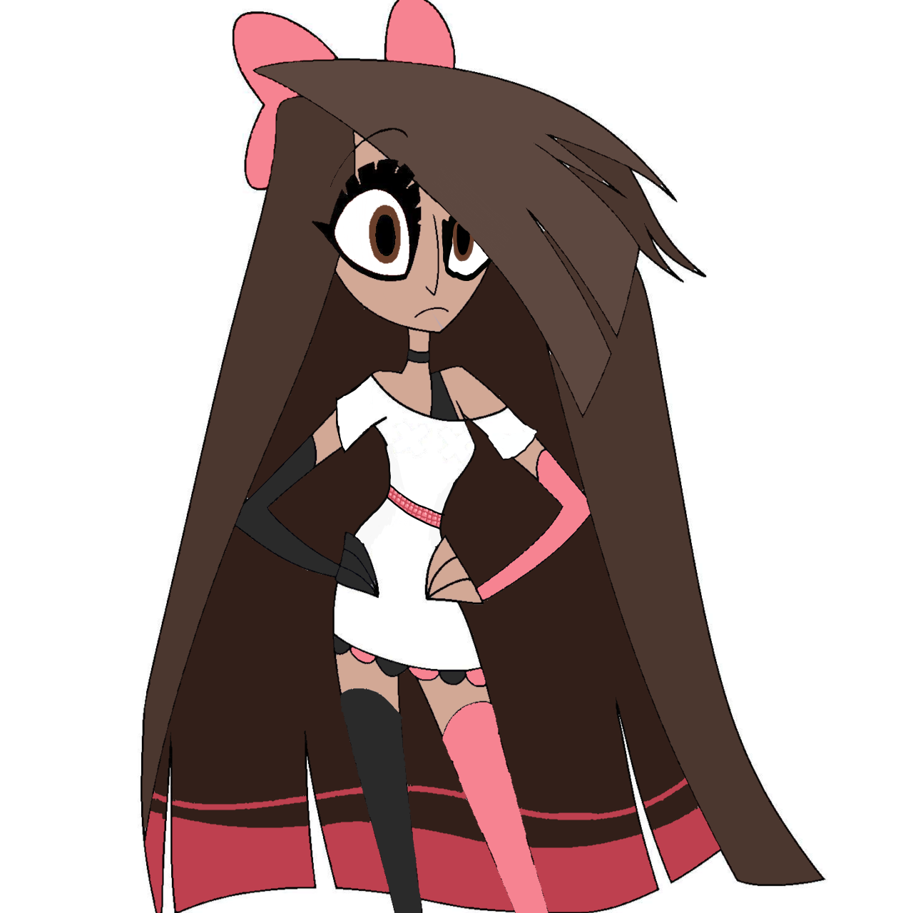 What I think vaggie would look like as a human | Fandom