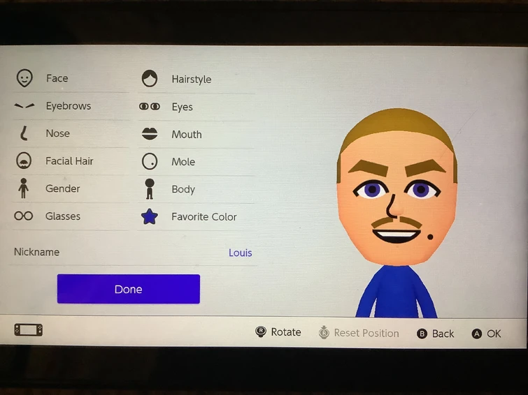 What do you think of my custom Mii Louis? | Fandom