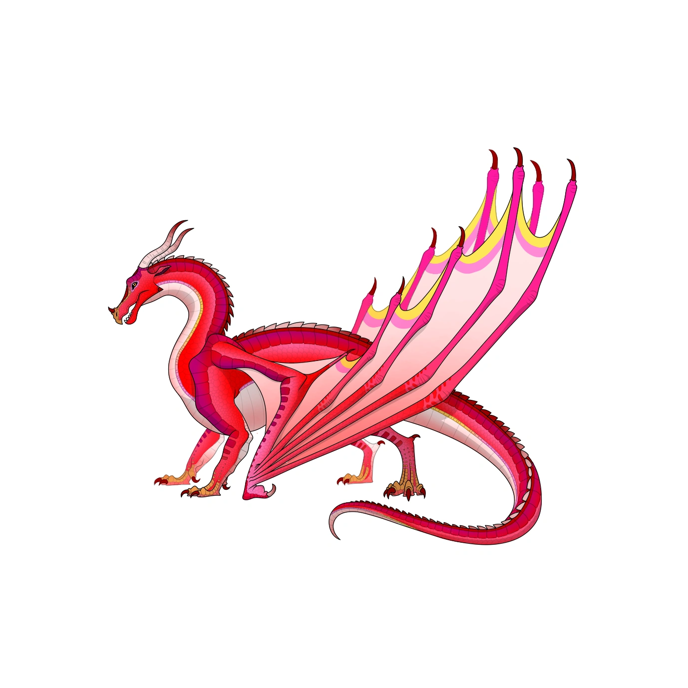 A SkyWing but it's a crimson Loftwing | Fandom