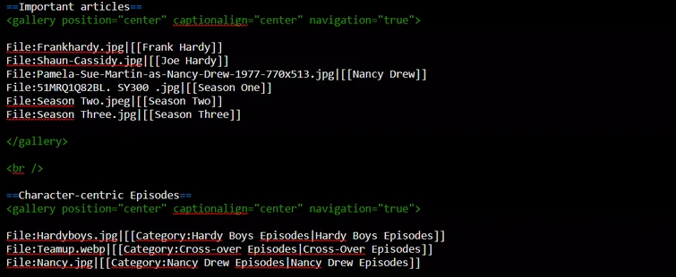 Adding Category Links to Gallery | Fandom