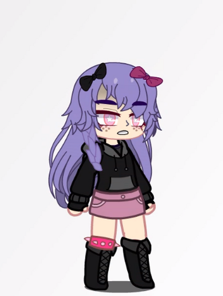 I did a pinterest challenge for a gacha OC | Fandom