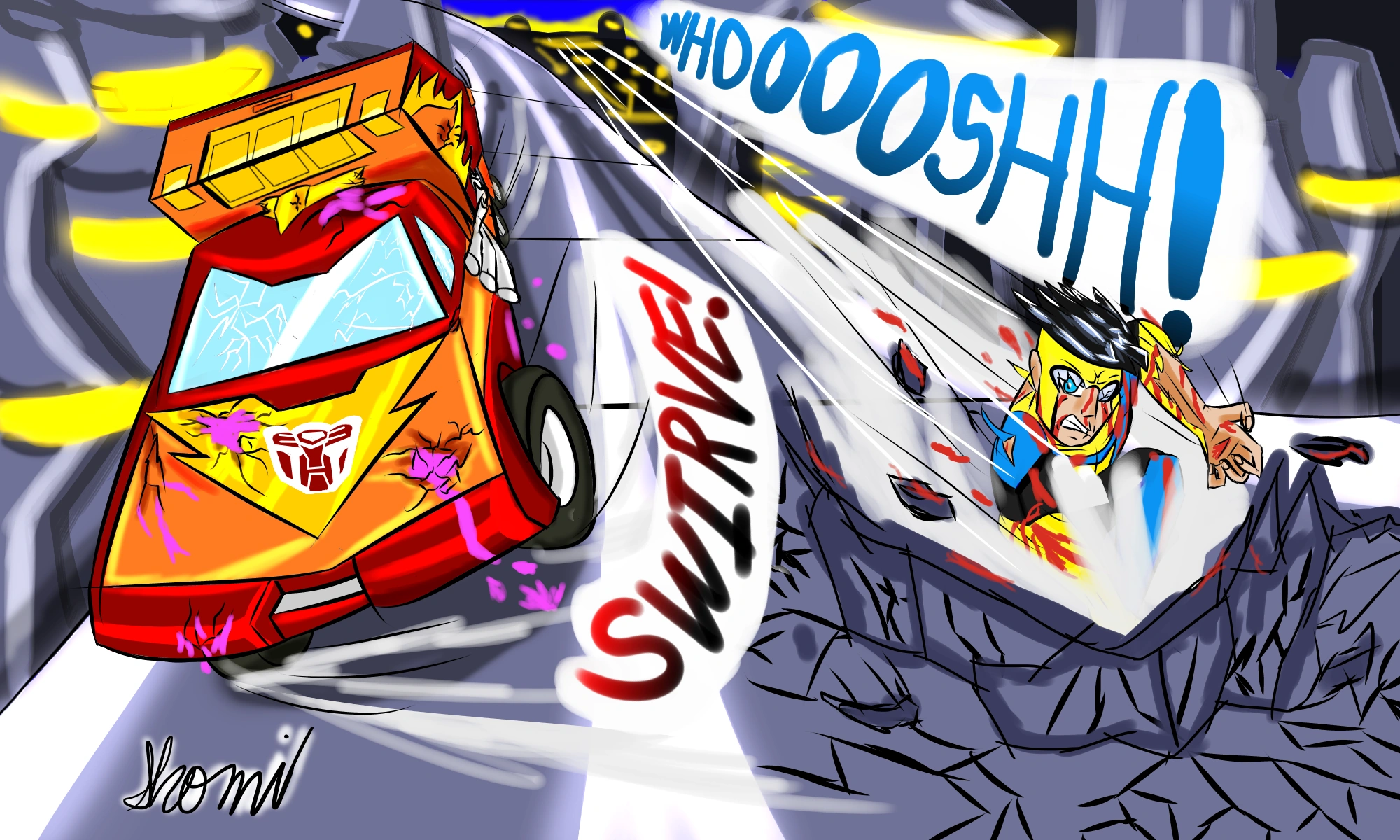 UnTouchable | Rodimus Prime vs Mark Grayson (Transformers vs Invincible ...