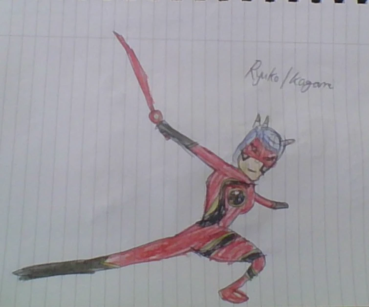 Ryuko and Argos drawing | Fandom