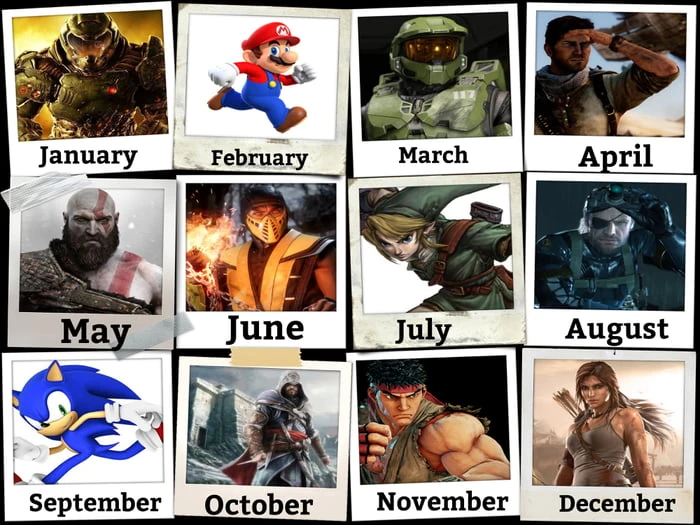 Video game character based on your Month | Fandom
