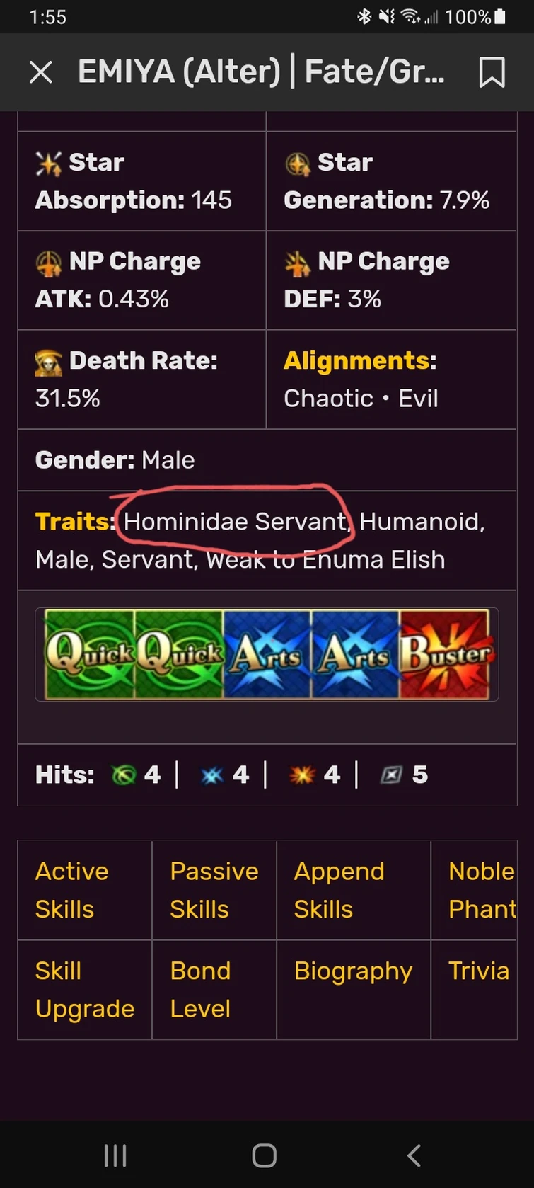 Emiya Alter | Fandom