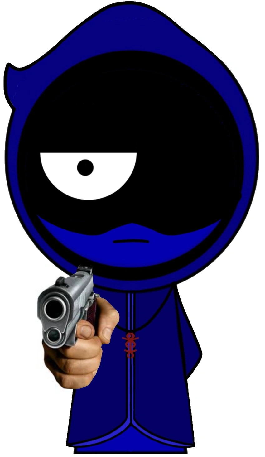 Jevin with a G U N | Fandom