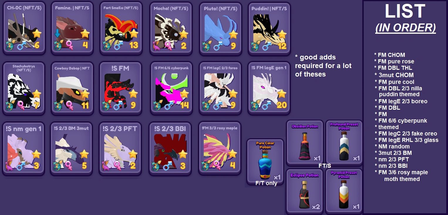 LF *very specific* things (buying or can trade for them) | Fandom