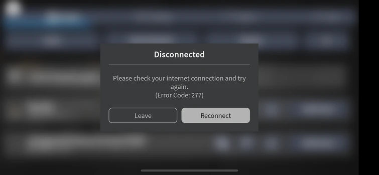 Roblox keeps disconnecting me from game | Fandom