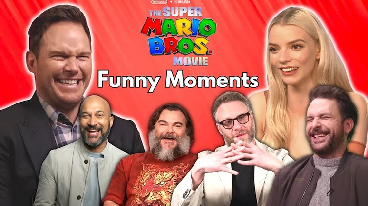 The Super Mario Bros Movie Bloopers and Funny Moments | Fandom