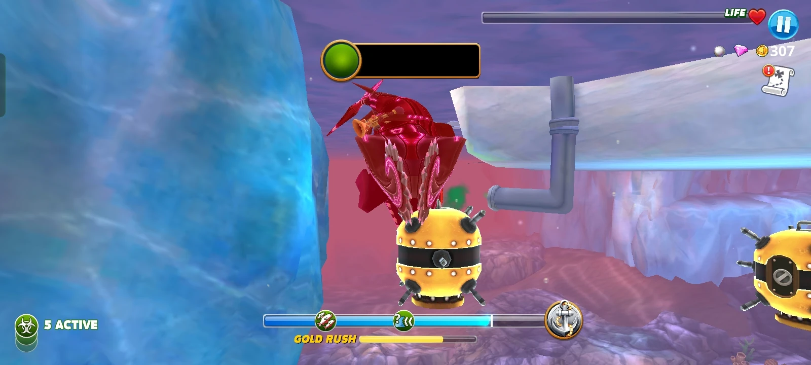 Bug in hungry shark | Fandom