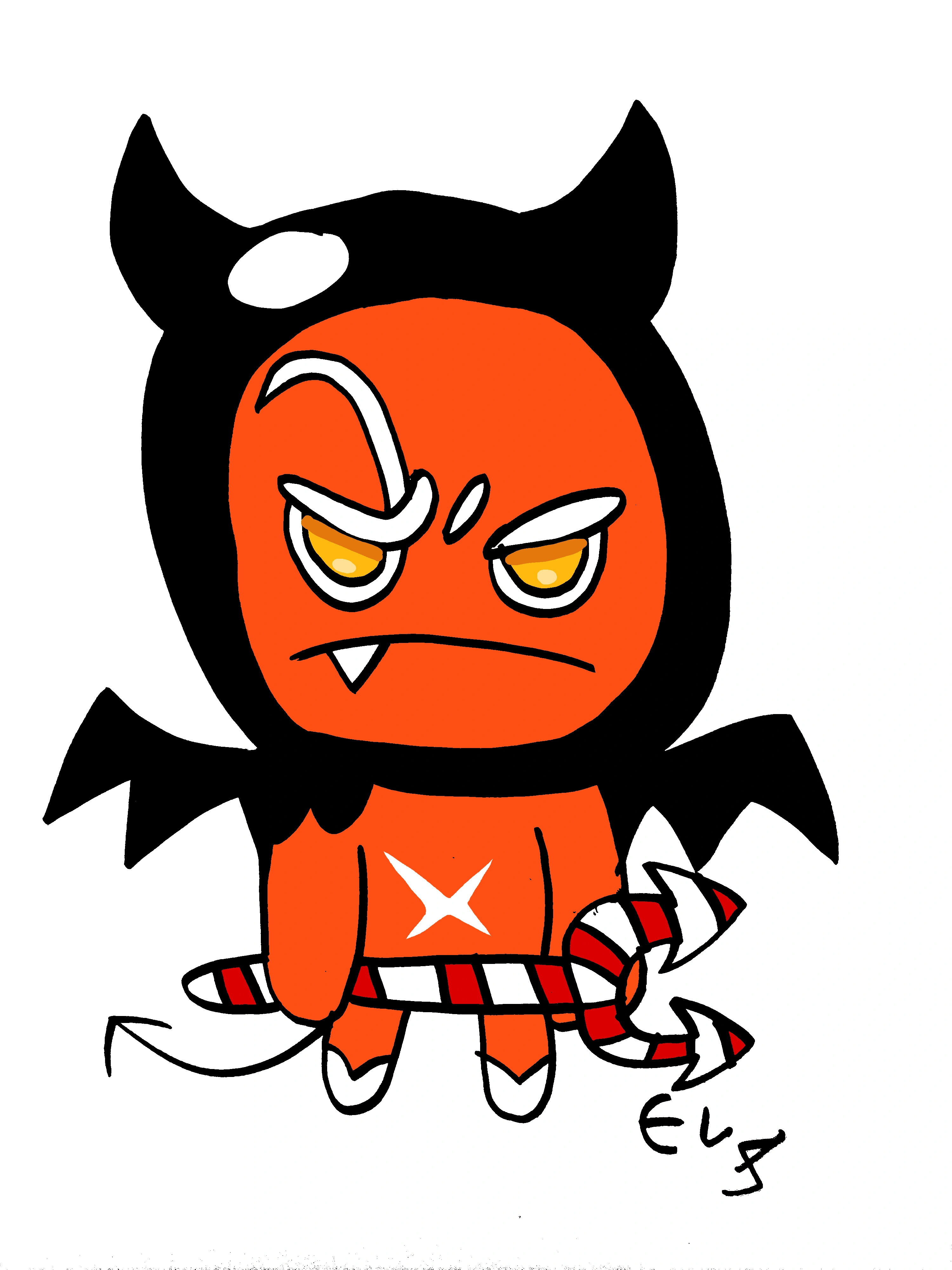 My drawing of Devil Cookie | Fandom