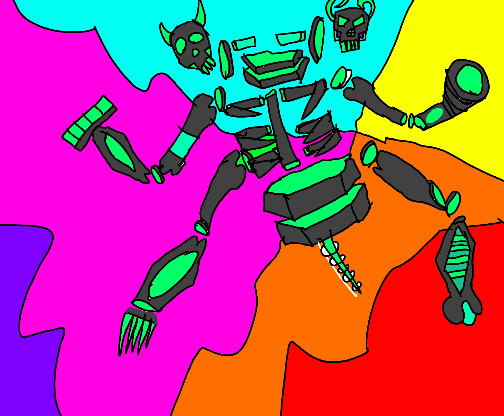 Titanatron: Triple element, Goop, metal, phantom | Fandom