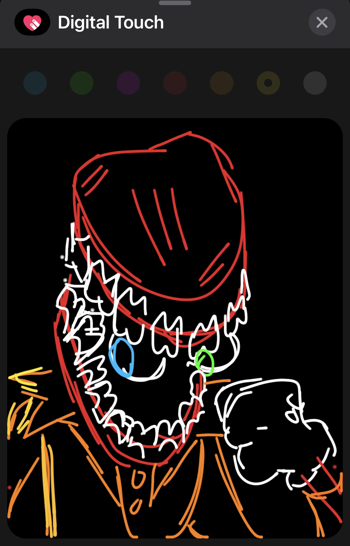 TADC doodles in Digital Touch | Fandom