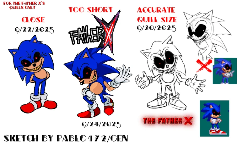 Updated The Father X Assets (Sonic.exe/The All-Father/The Original ...