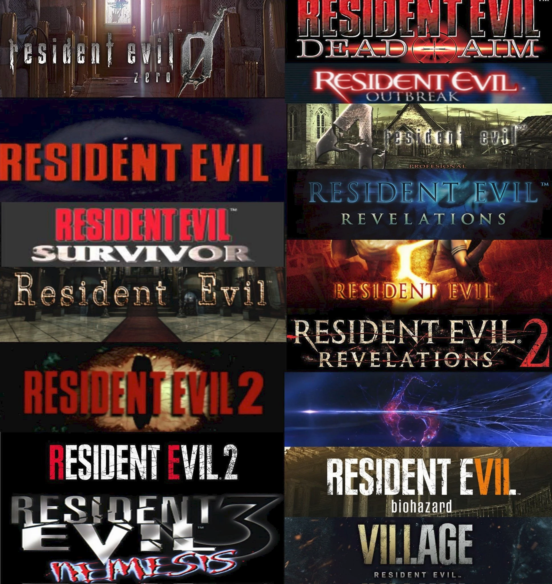 Name your top 3 favorite Resident Evil games of all time. Think about ...