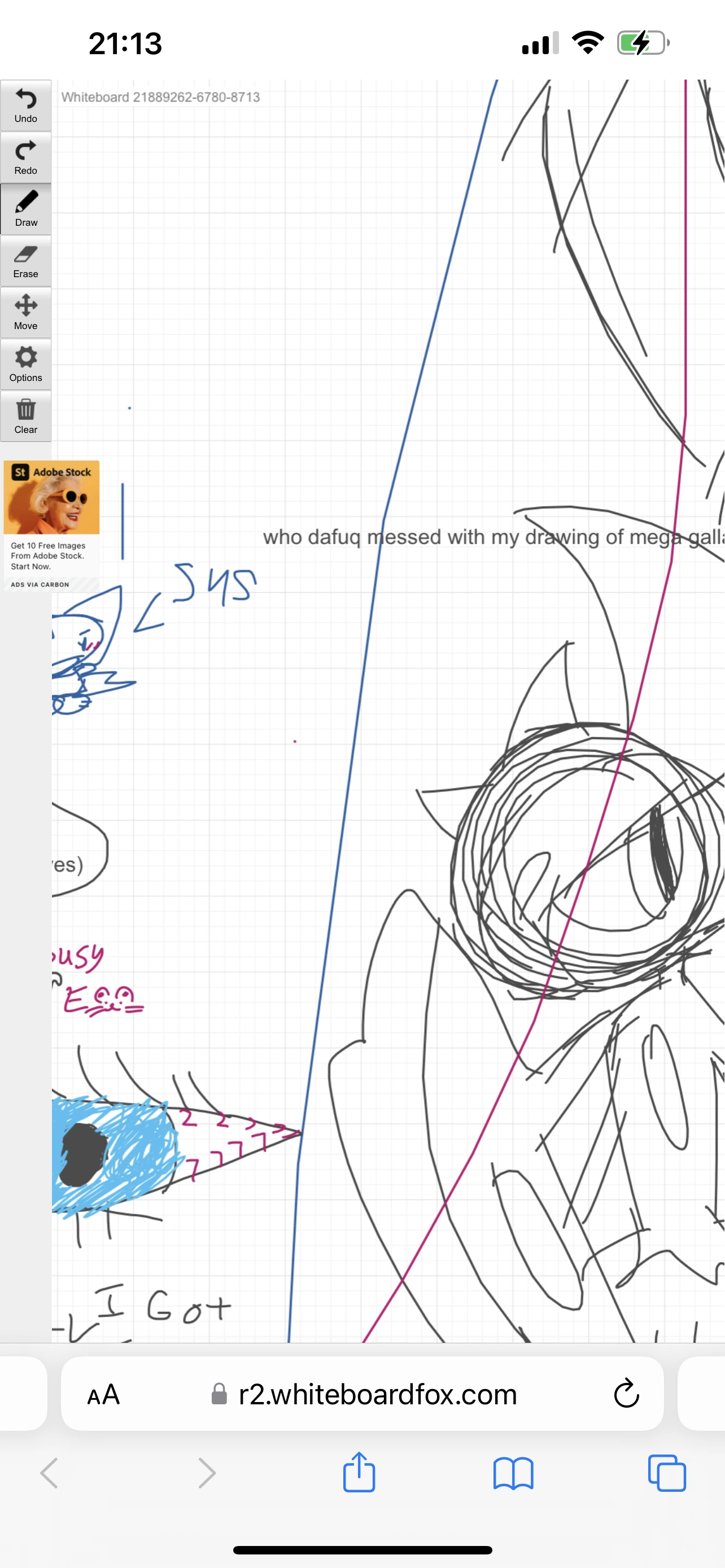 who dafuq drawed over my art of mega gallade on a whiteboard | Fandom