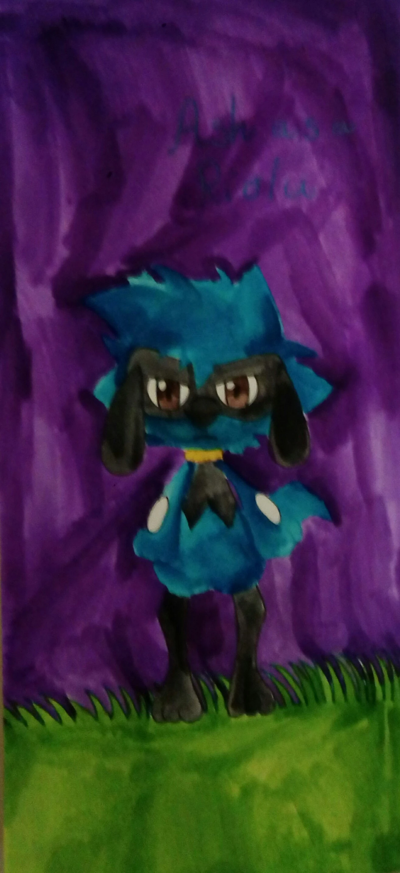 Here is Ash as a Riolu. What do you think of it? | Fandom
