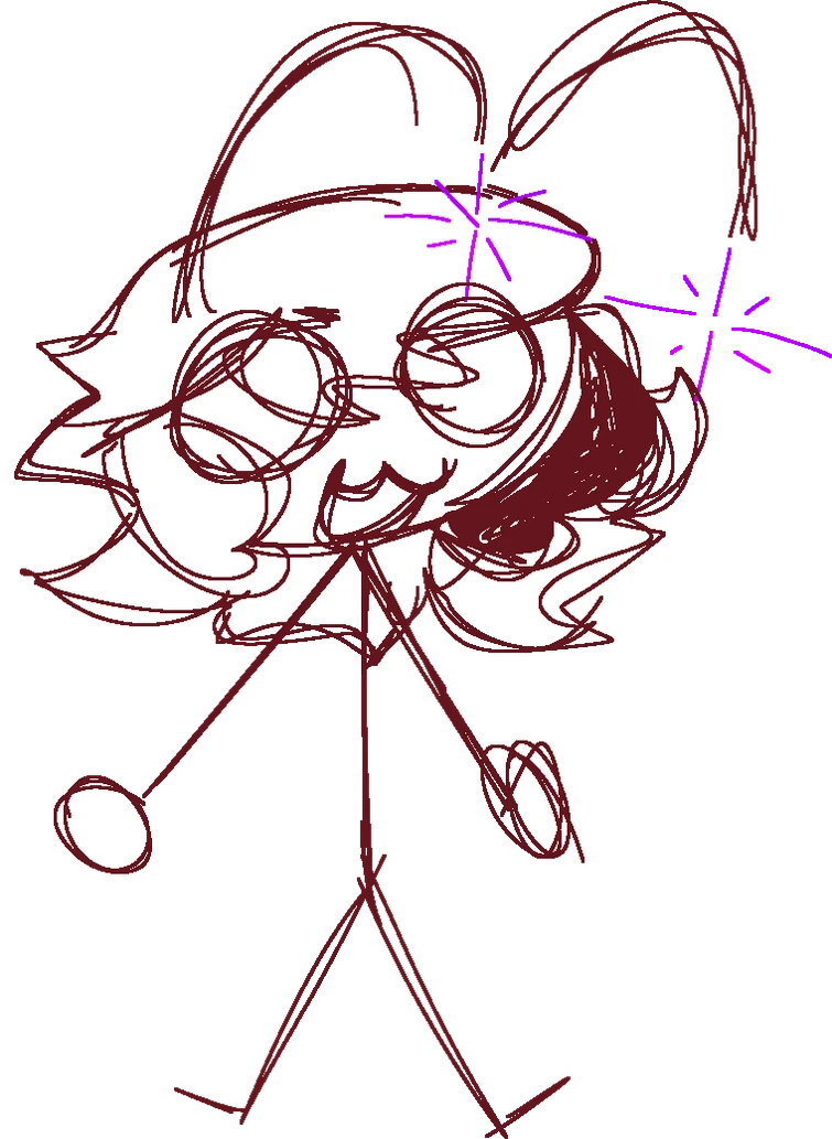 Art dump (CW - Eyestrain, overlapping text, shaky lines, injuries ...