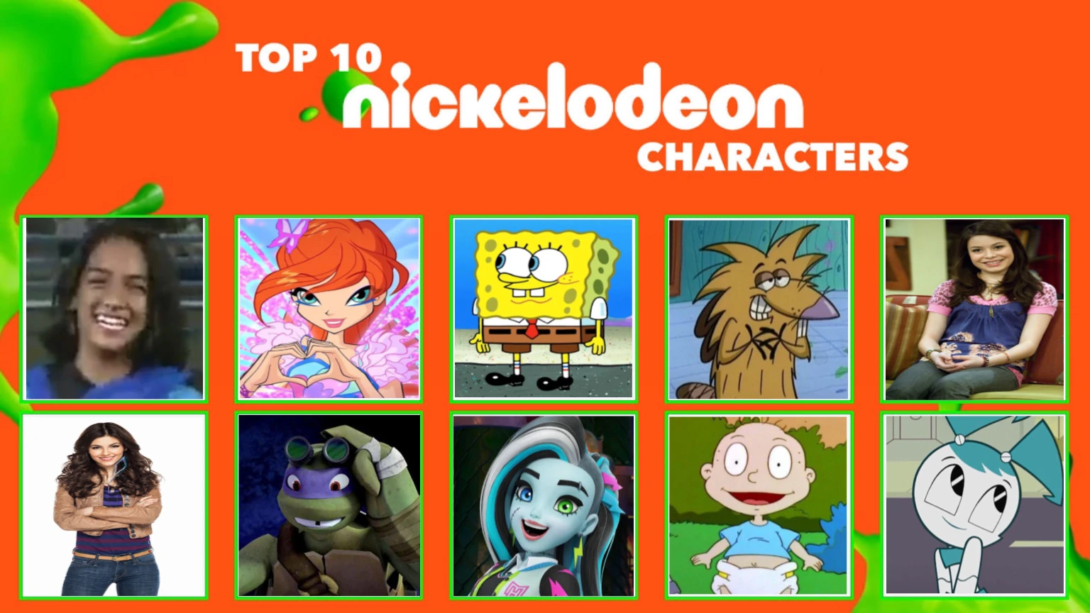 My Top 10 Favorite Nickelodeon Characters? | Fandom