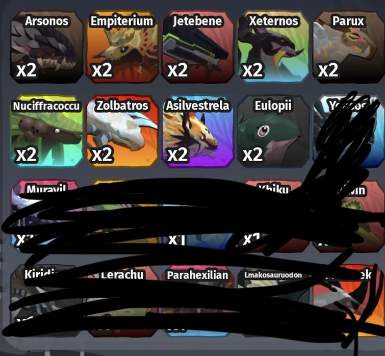 LF Missing Creatures/Pernirex Mutations/Mush | Fandom