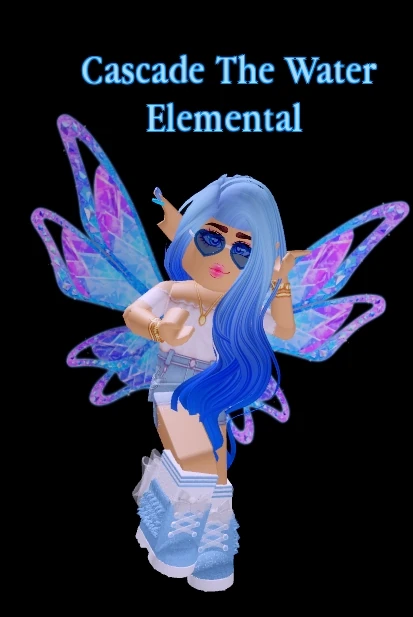 (OC REDESIGN) Cascade The Water Elemental | Fandom