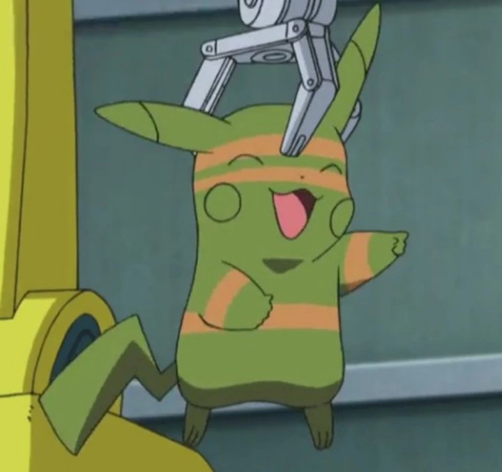 Green Pikachu again😯😯😯😯 | Fandom