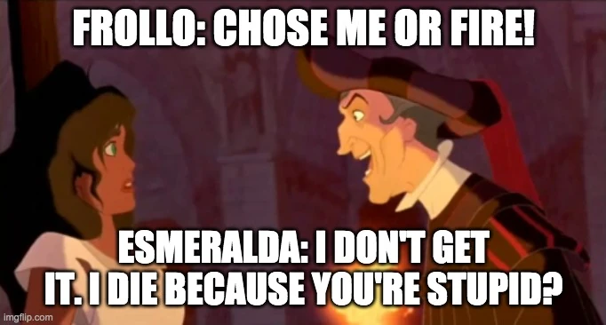 Alright, this is a Hunchback of Notre Dame meme I made... | Fandom