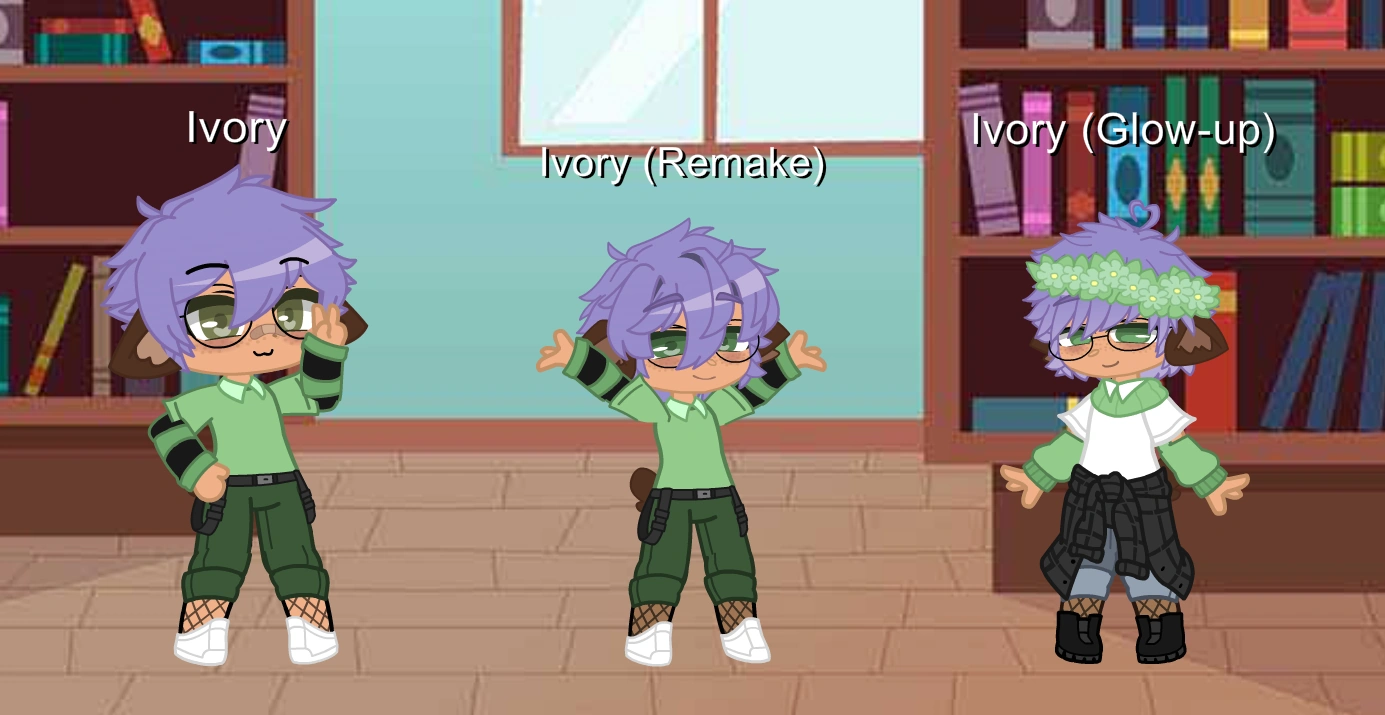 Gave one of my old oc's a glow-up! (Day 2) | Fandom