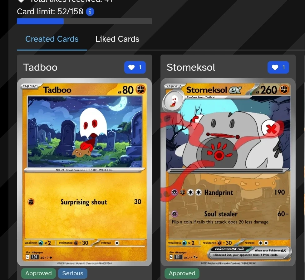 Fakemon cards for the day | Fandom