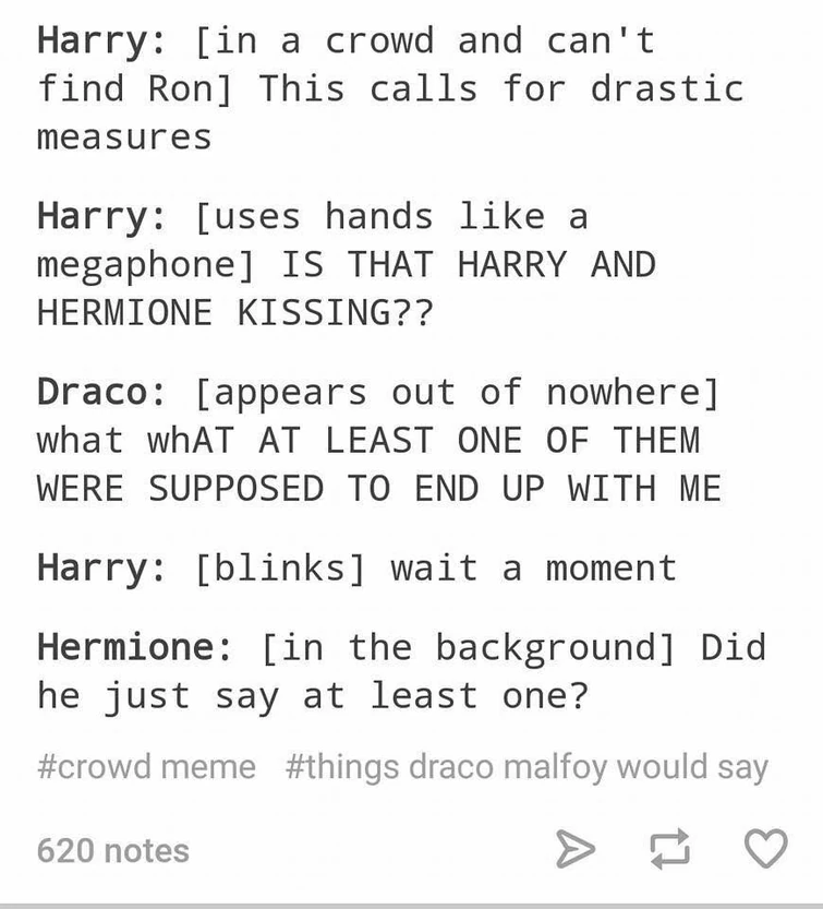 Drarry Headcanons | Fandom