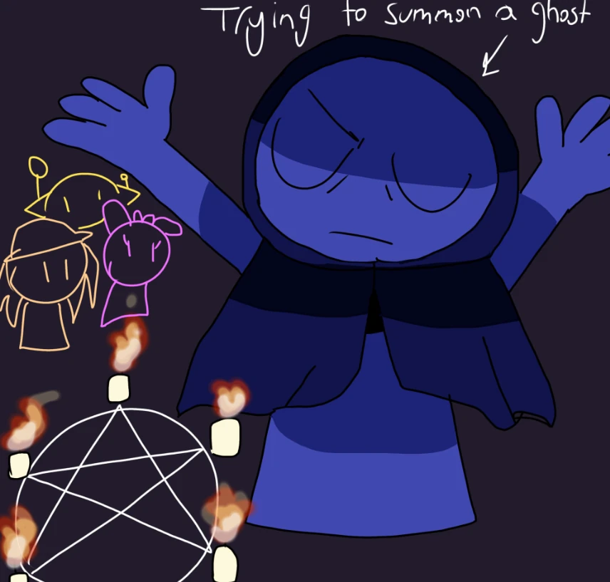 Jevin doing ghost summoning! | Fandom