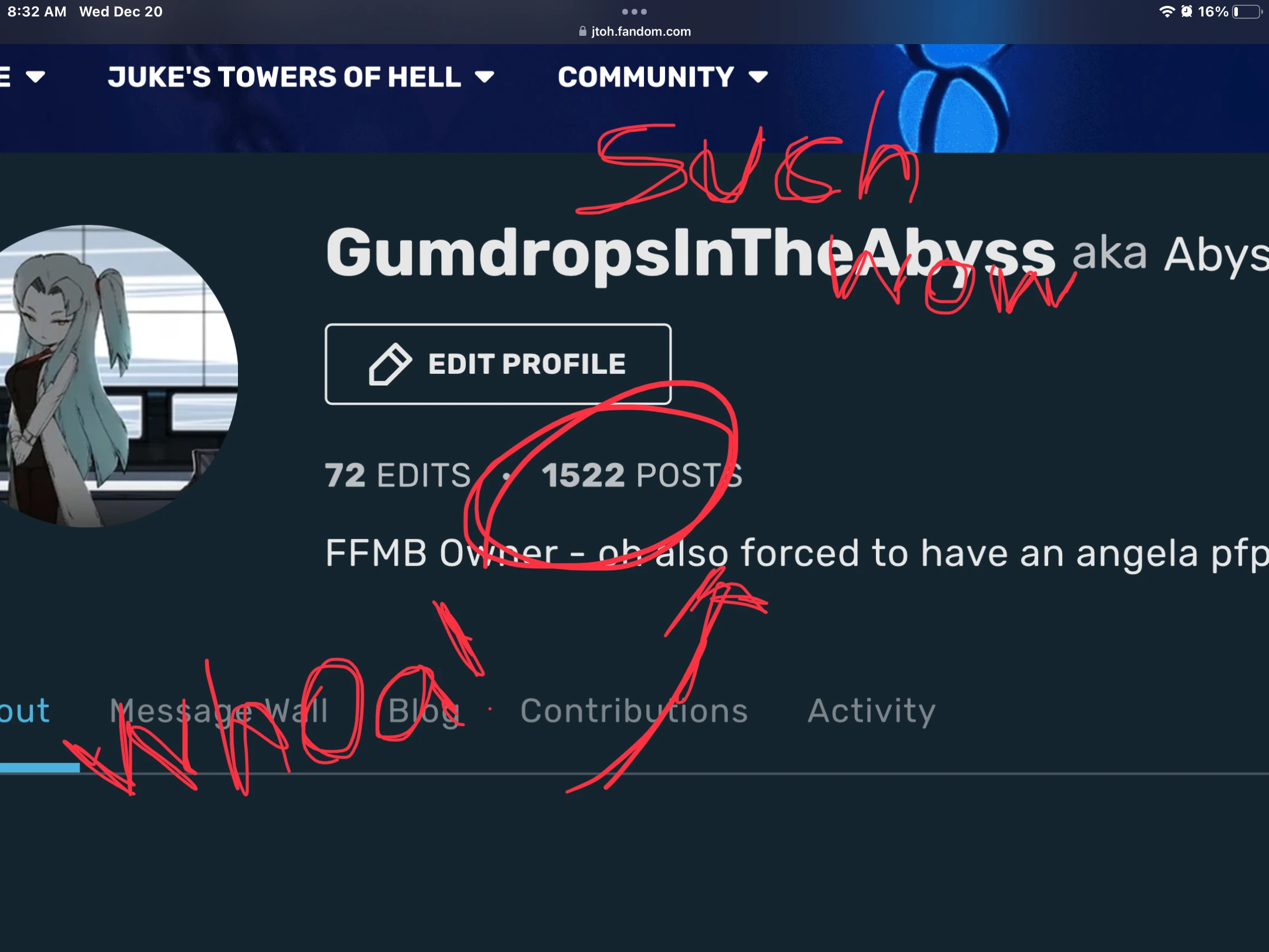 just realized i hit 1.5k posts | Fandom