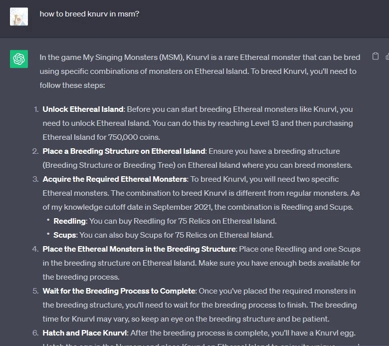 ChatGPT guesses Knurv's breeding combination??????????????????? | Fandom