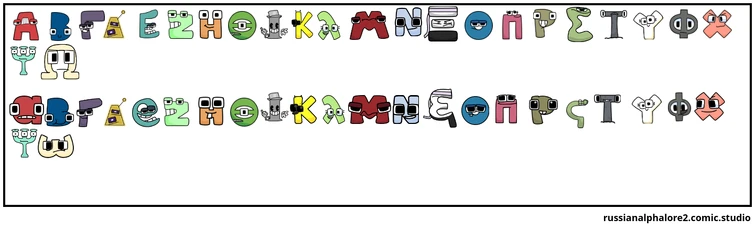 Greek alphabet lore, sorry if anything is wrong! This was made in the Ralr universe comic studio ...