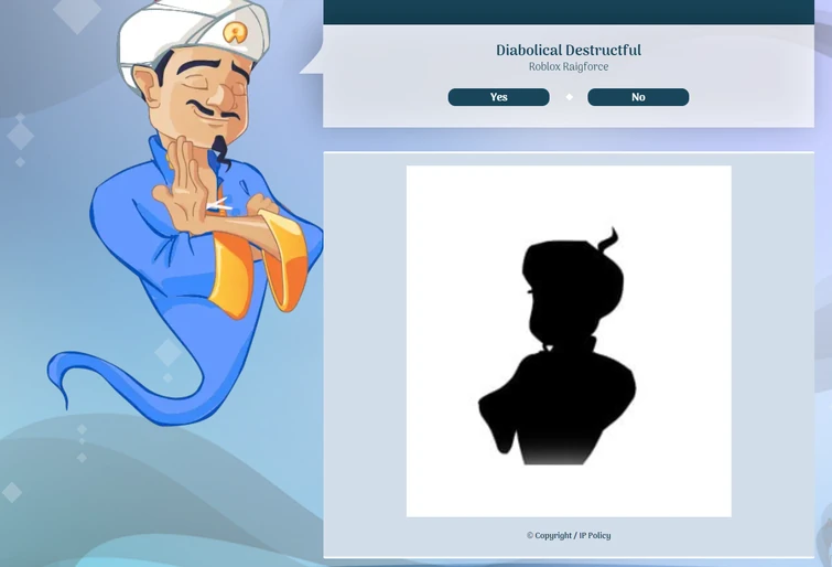 uhh should i try guessing tbb characters in akinator | Fandom