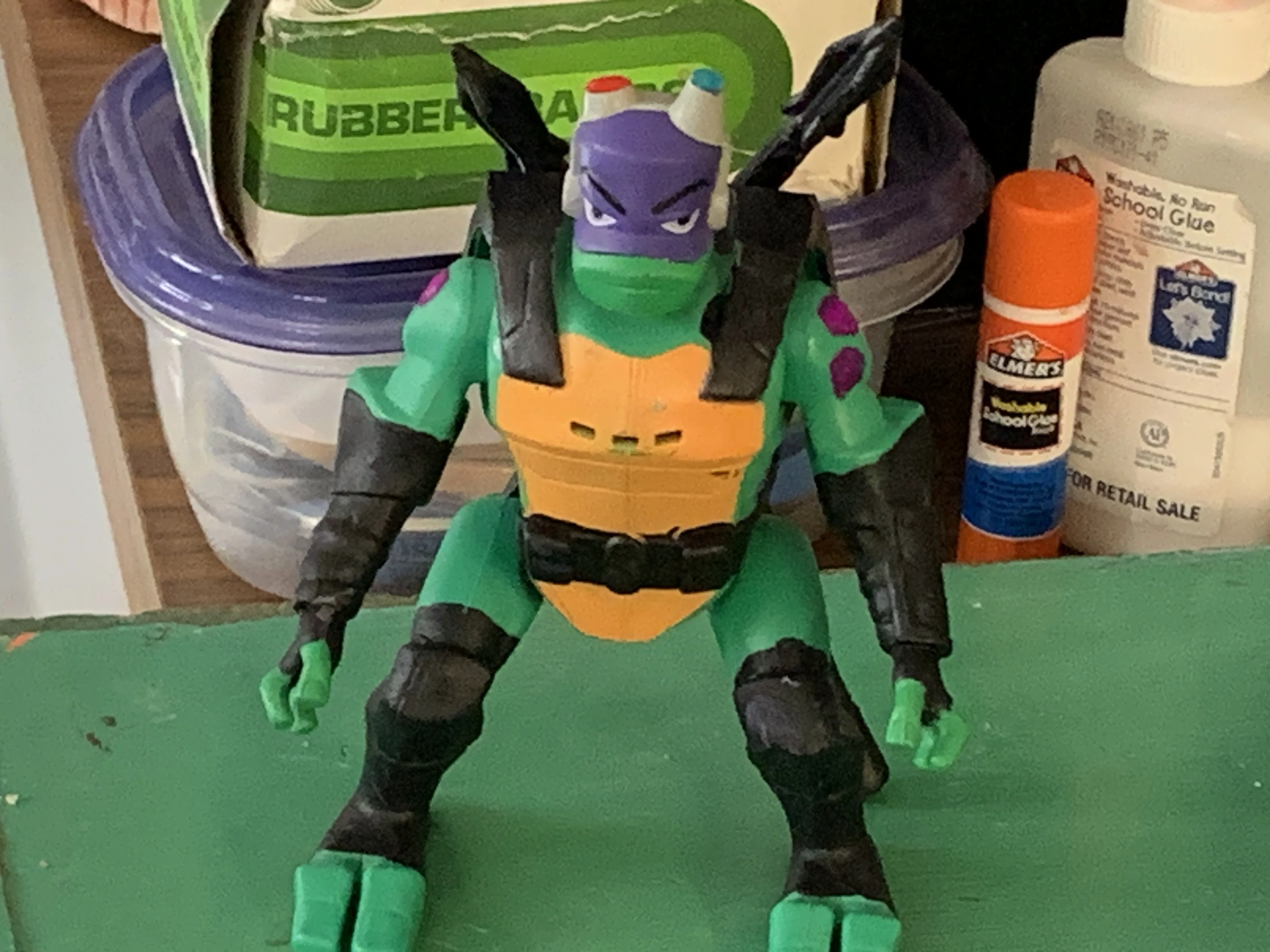 Donatello Repainting Day 2 Fandom