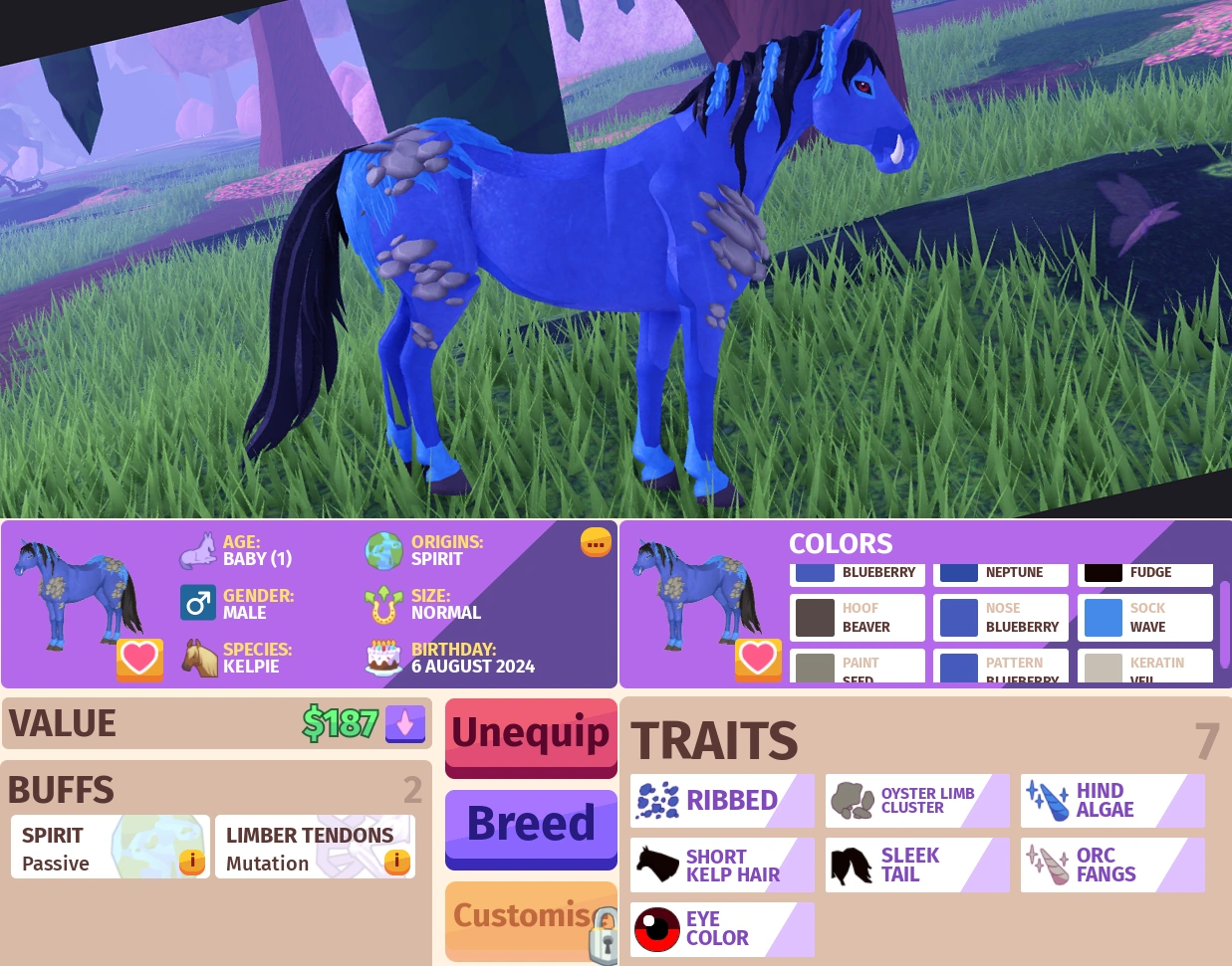 Spirit Boss Blueberry Kelpie?! | Fandom